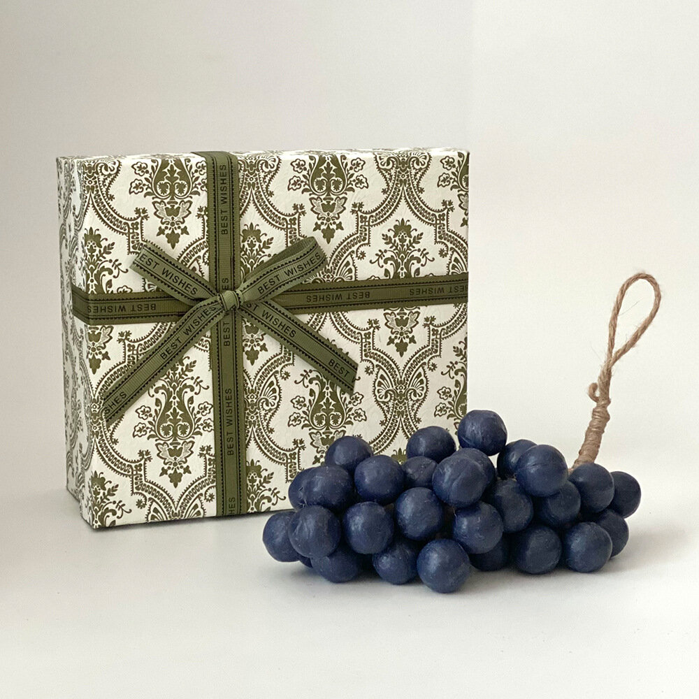 Виноградное мыло - популярно на Xiaohongshu - Мыло с зеленым виноградом - Мыло для ванны - Мыло ручной работы холодного процесса 300 г