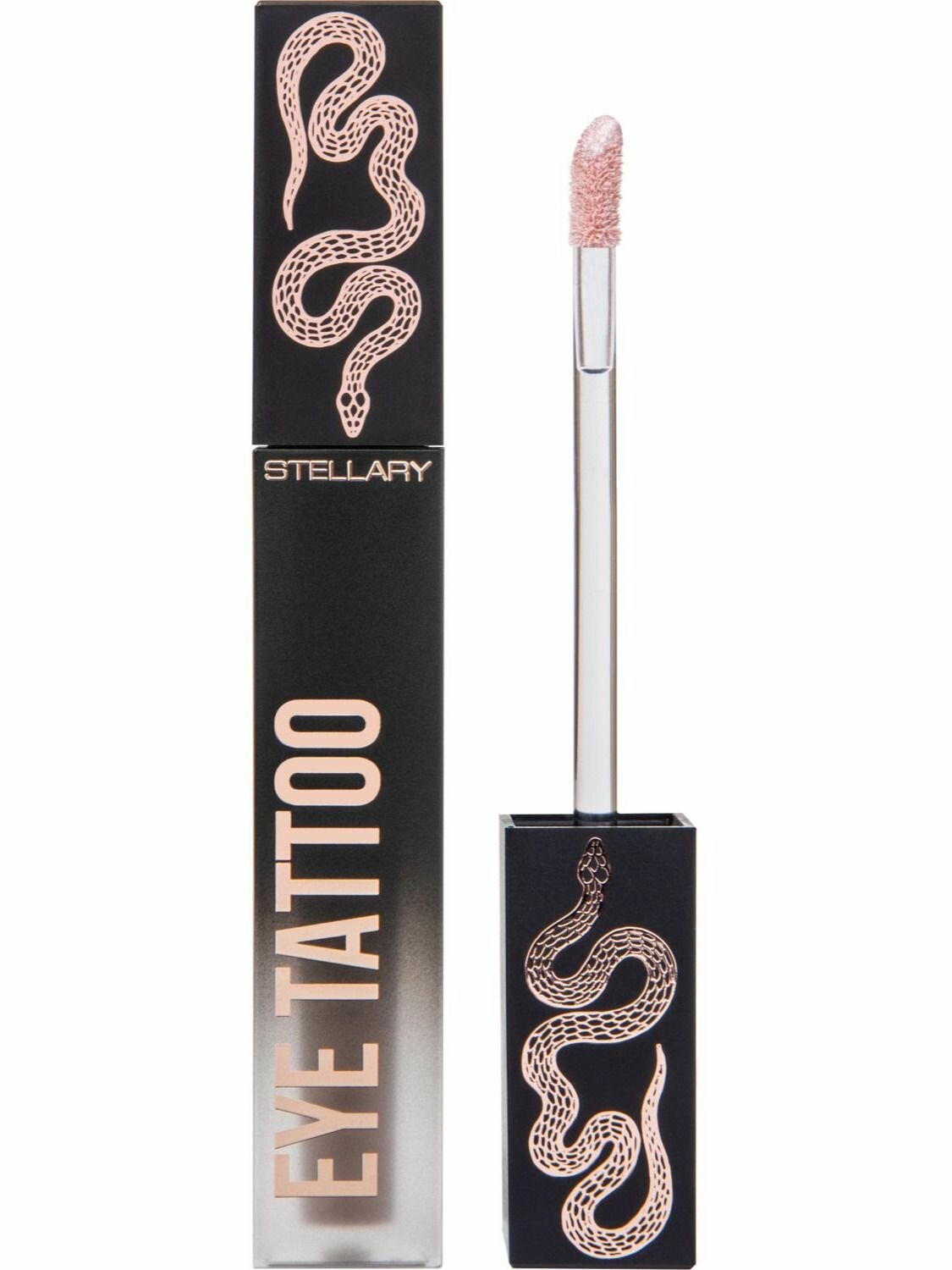 Stellary Жидкие тени для век Тон 05 Золотисто-розовый Eyetattoo стойкие блестящие