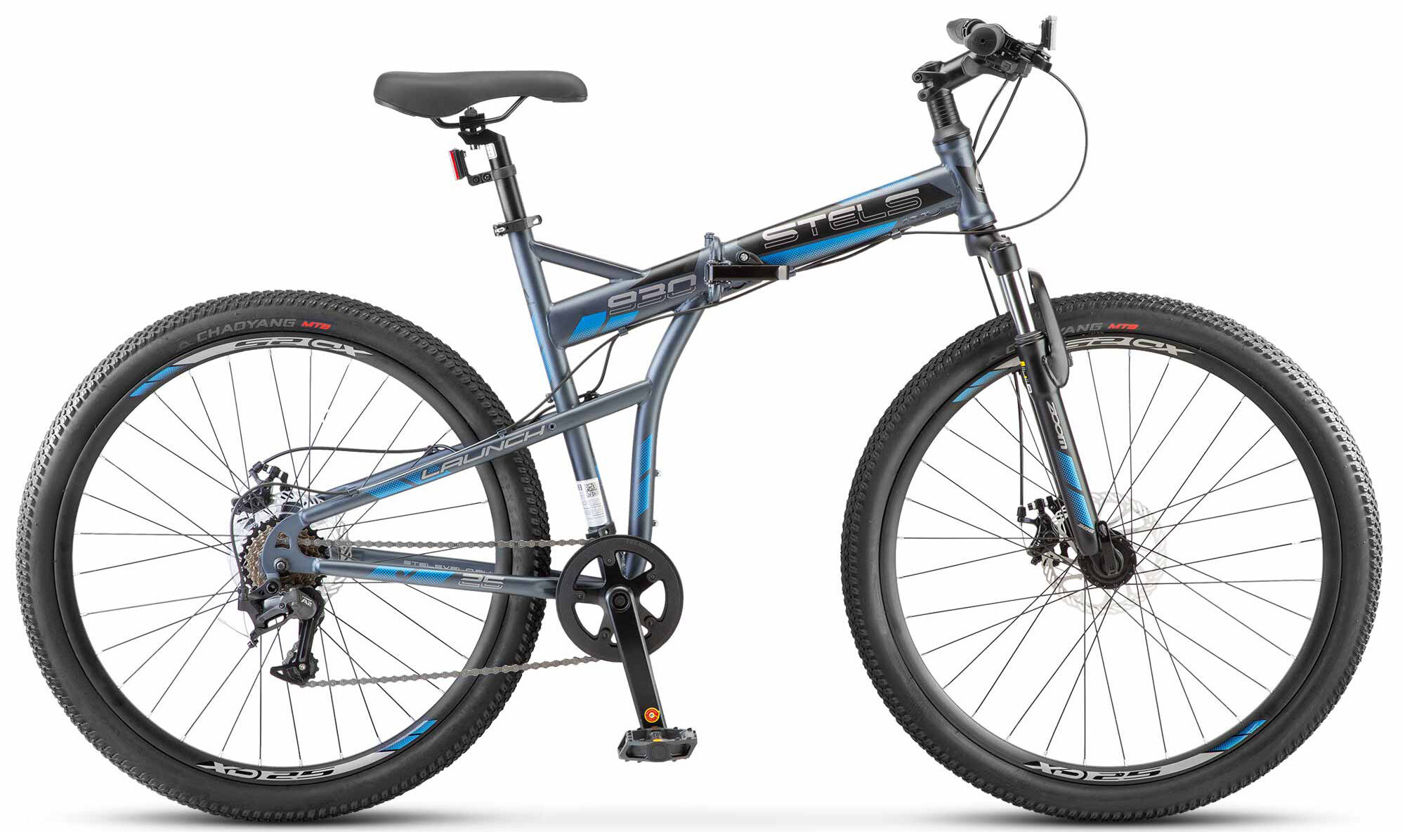 Складной велосипед Stels Launch 930 MD Z010 (2025) 19" Серый (172-180 см)