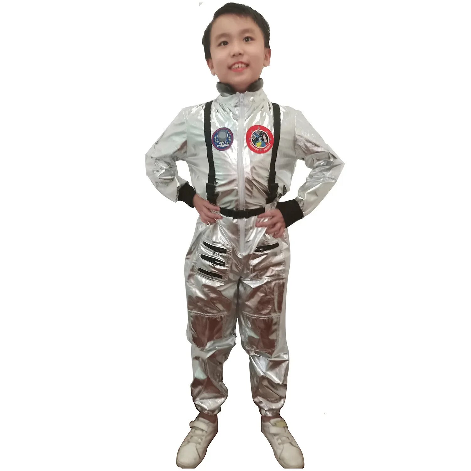 Костюм астронавта детский серебристый, Size XL, Color: kids