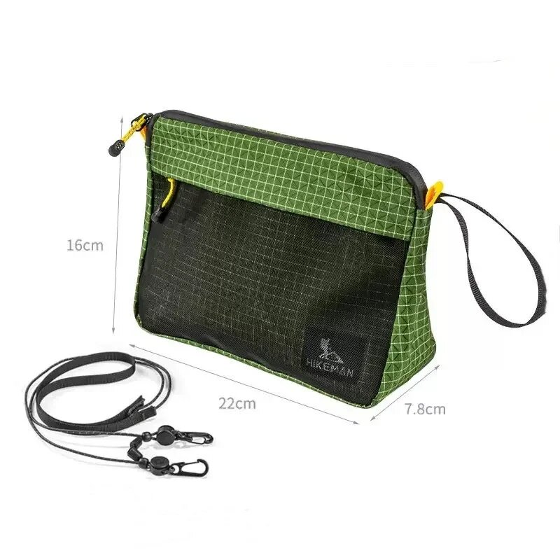 HIKEMAN Сумка для туалетных принадлежностей Green With Strap