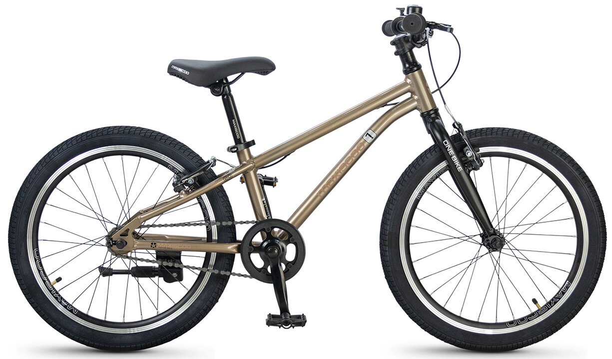 Детский велосипед Maxiscoo 1Bike 20' (2026) 20 Бронзовый (120-135 см)