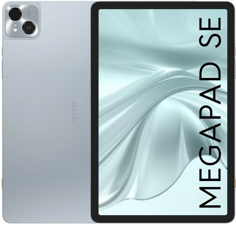10.95" Планшет TECNO MegaPad 11 SE T1102W 4/128 GB 685 Wi-Fi, 1920 x 1200, 90Гц, Android 15, голубой (t1102w 4+128 ice blue)