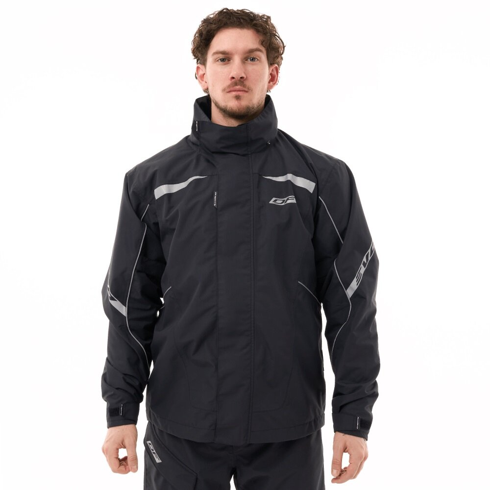 Мотодождевик Dragonfly Куртка EVO-2025 Black. XL. Черный