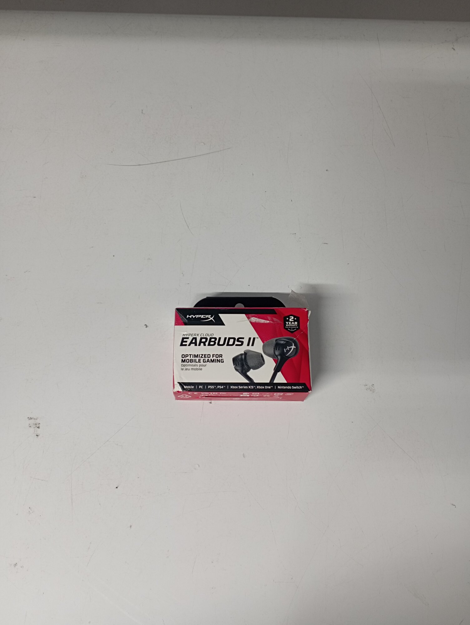 Игровые наушники HyperX Cloud Earbuds II (черный)