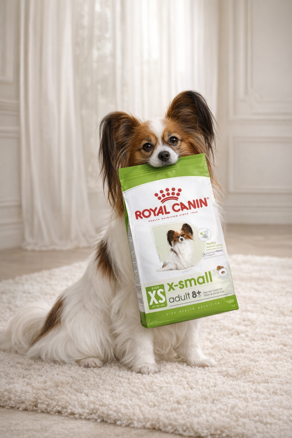 Сухой корм Royal Canin X-Small Adult для собак очень мелких размеров старше 8 лет 500 г (для мелких пород)
