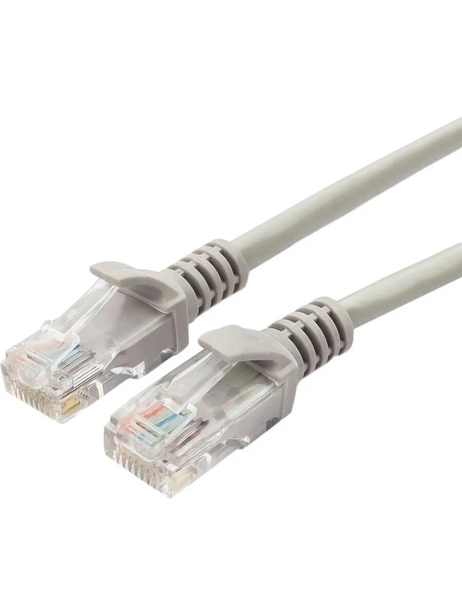 Патч-корд UTP Cablexpert 0.25м серый