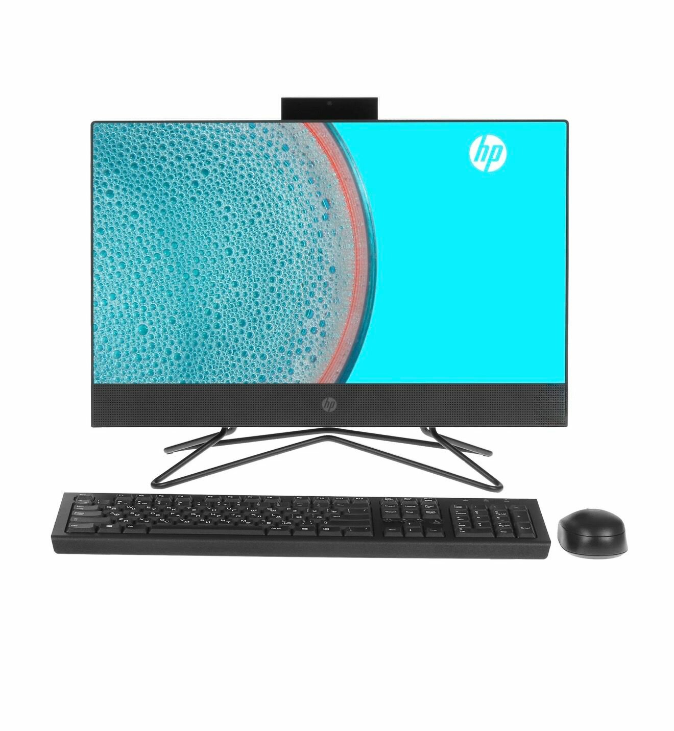 Моноблок HP 24-df0033ur 24 Intel J5040 (3.20GHz) DDR4 16GB SSD m.2 Nvme 256GB