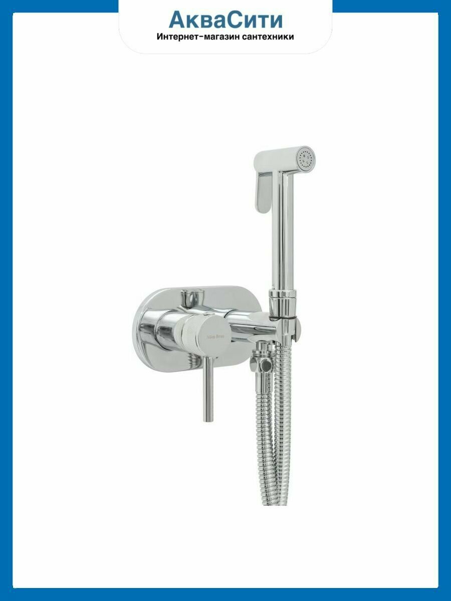 Смеситель с гигиеническим душем Allen Brau Priority 5.31005-00 (с внутренней частью) хром