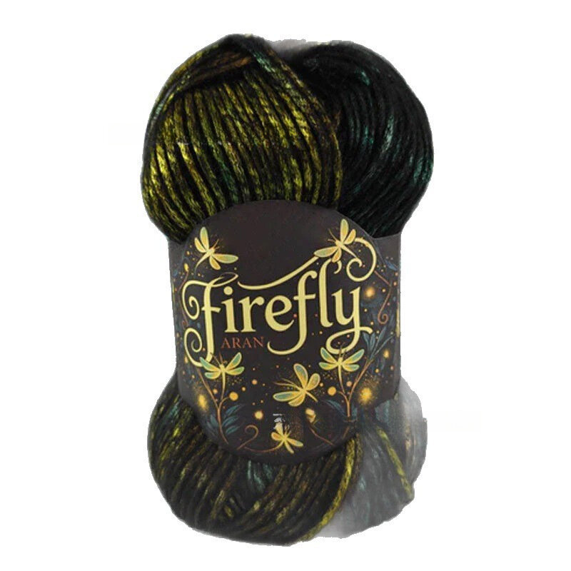 Новый трансграничный продукт "Firefly" – переливающаяся мерцающая пряжа с перламутровым блеском.