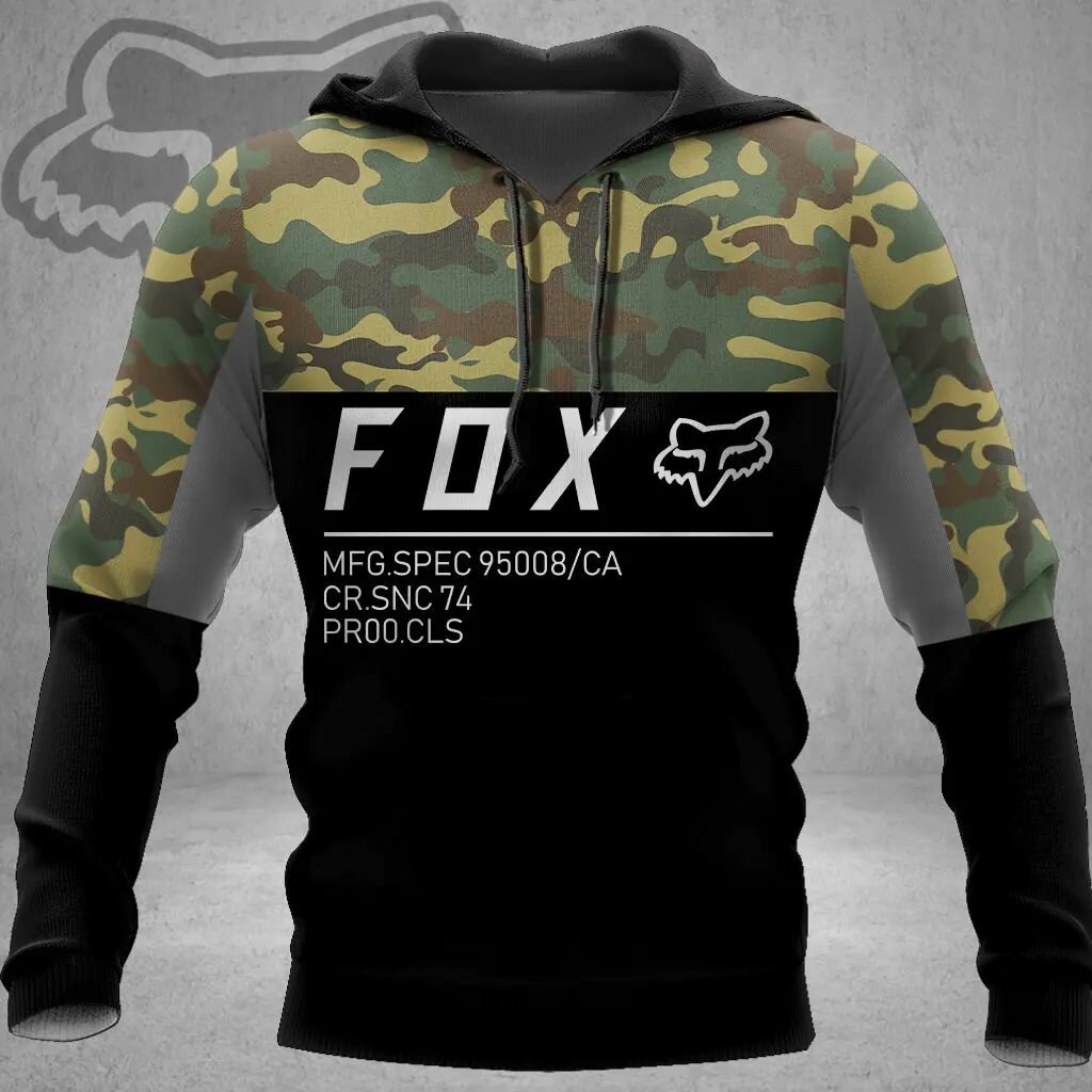 Толстовка Fox Racing 3D