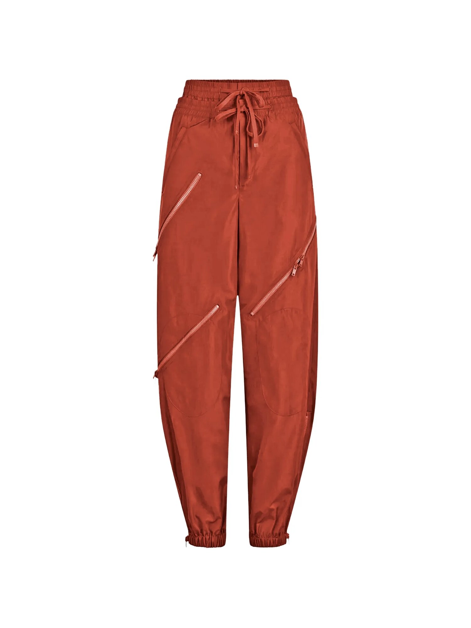 Брюки MONSE Double-waistband zipper trousers
