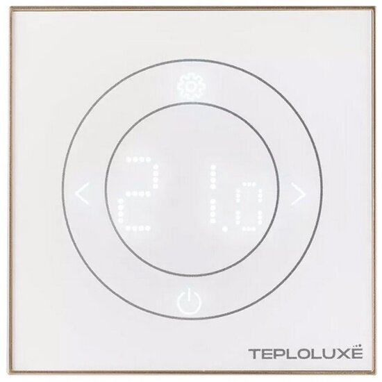 Терморегулятор Теплолюкс электронный Solus Zen Wi-Fi белый/золото