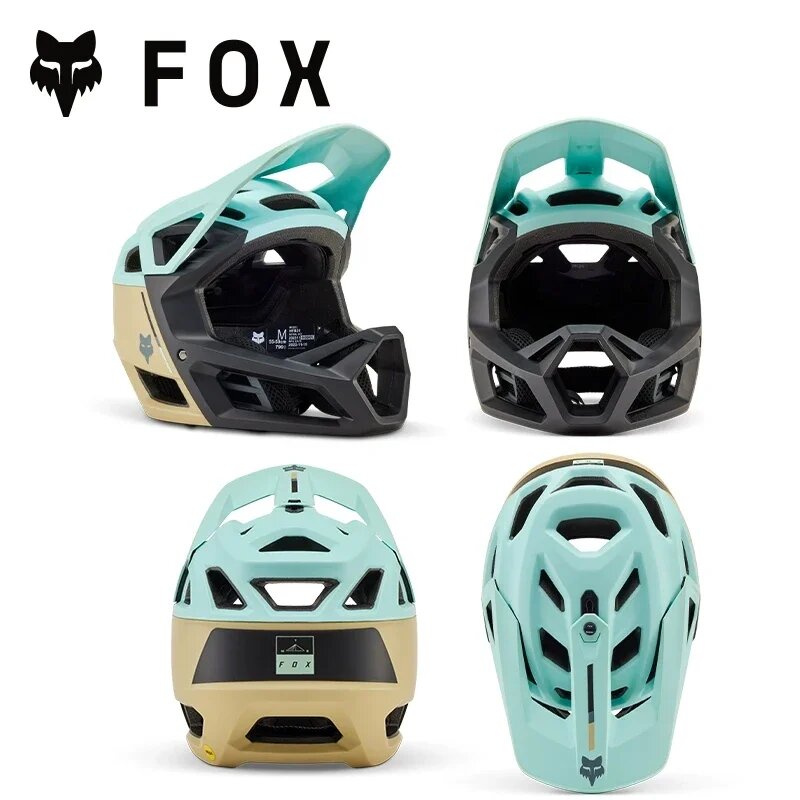 FOX Proframe 2 M, Blue Yellow Black, MTB Downhill