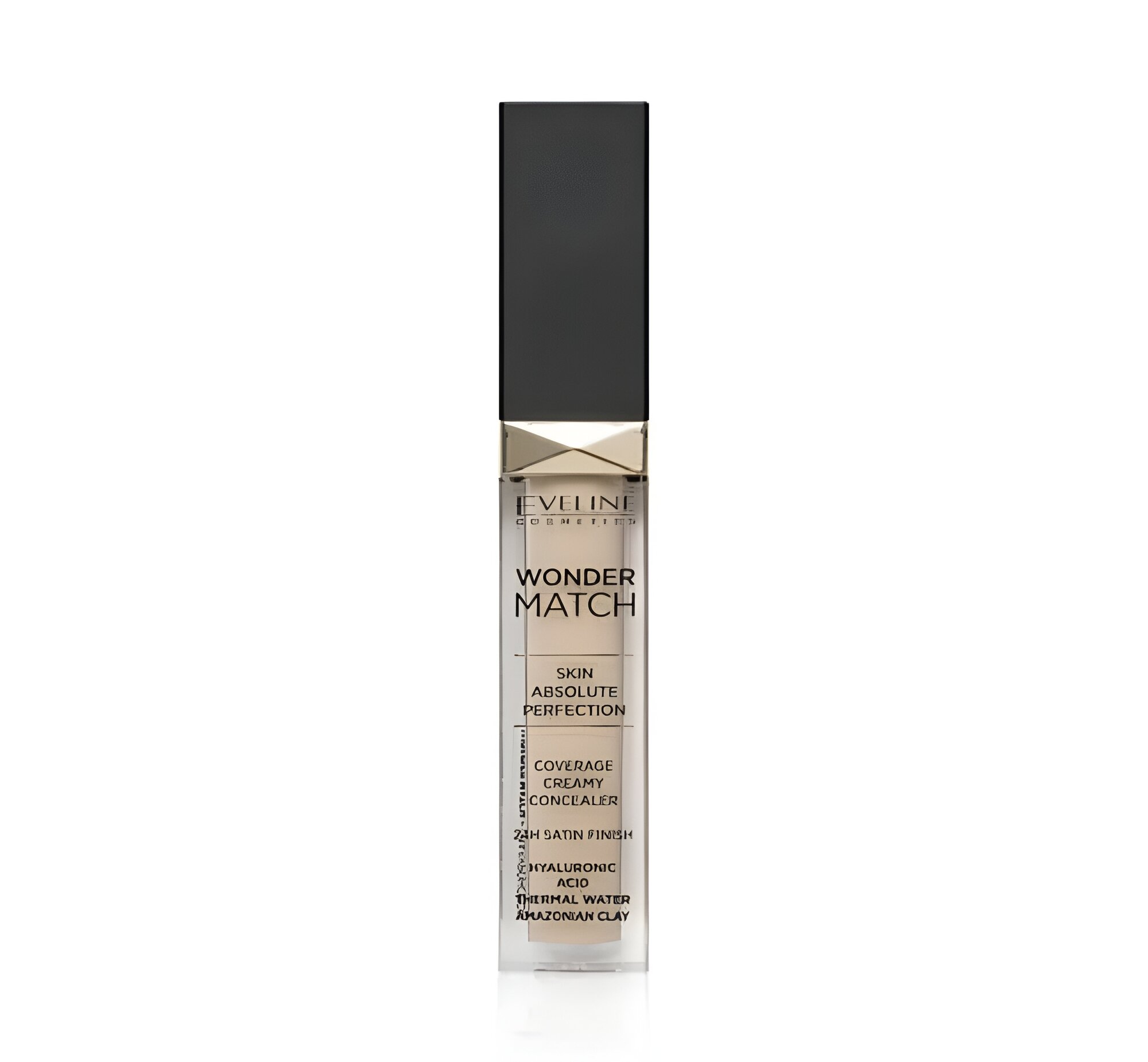 Консилер Eveline Cosmetics Wonder Match 25 Light Beige, кремовый