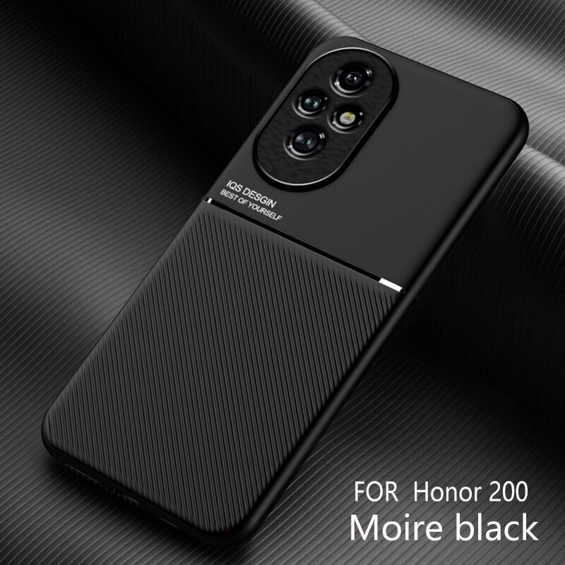 Подходит для Honor 200 / Хонор 200 Чехлы для телефонов с защитой камеры и противоударным, Honor 200, подставка, soft touch,360° Полная защита, резина, пластик, силикон, защита камеры, ударопрочный, тонкий
