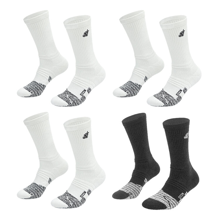 Носки унисекс NICEID высокие, 4 пары, 2224147, OneSize EU