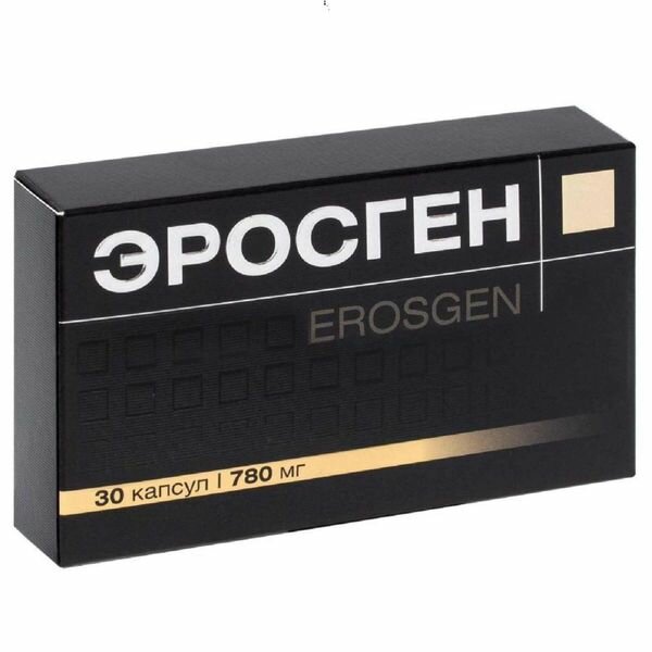 Эросген капсулы 780мг 30шт