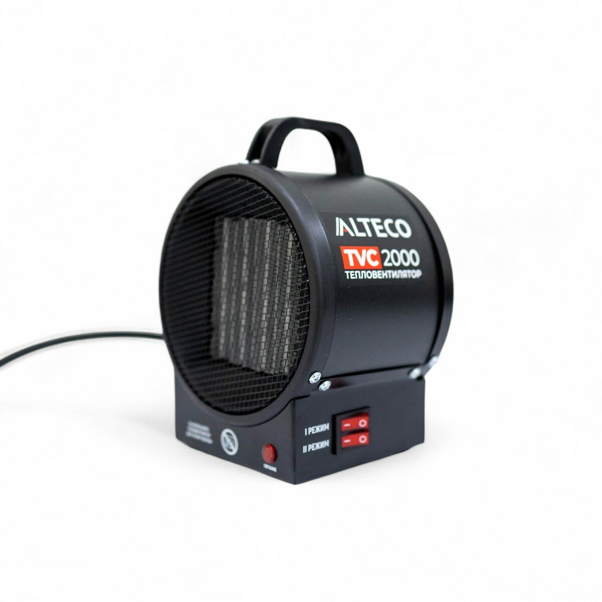 Тепловентилятор ALTECO ТВС-2000 (15877), керамический нагреватель, 2 скорости