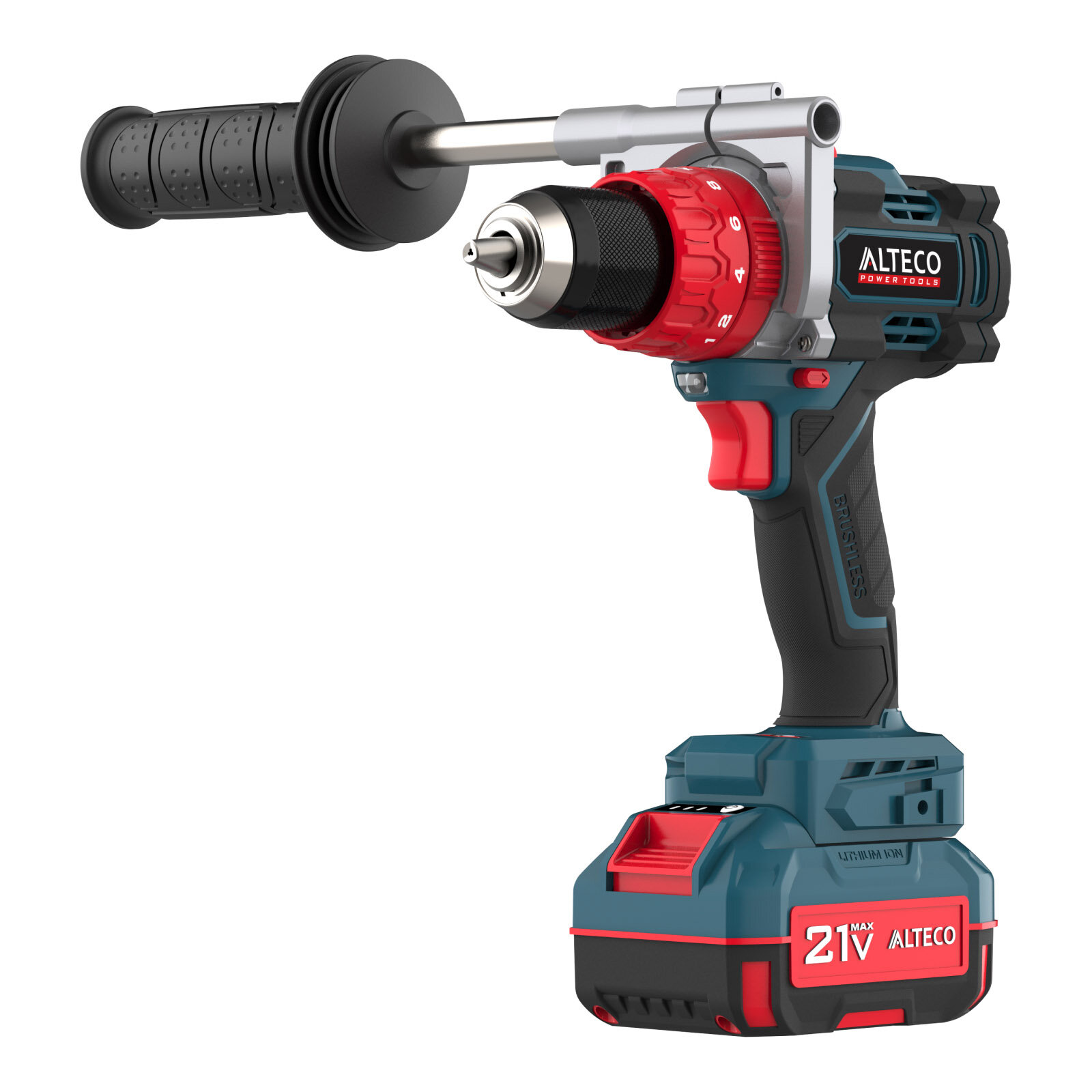 Бесщеточная аккумуляторная ударная дрель-шуруповерт ALTECO CID 21-150 BL 1x3Ah (81724)