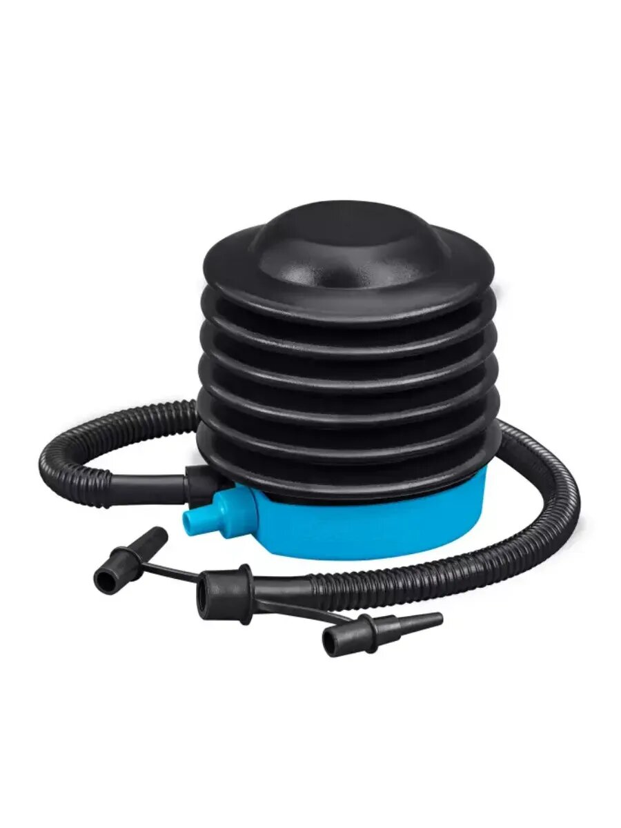 Насос Ножной Bestway 300 мл, гибкий шланг (0, 8 м), 3 переходника для клапанов