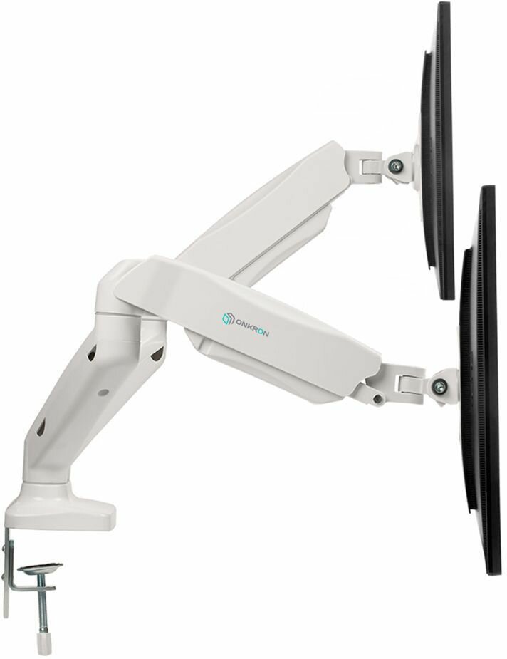 Кронштейн для мониторов Onkron G160 белый 13"-32" макс.13кг настольный поворот и наклон верт. перемещ