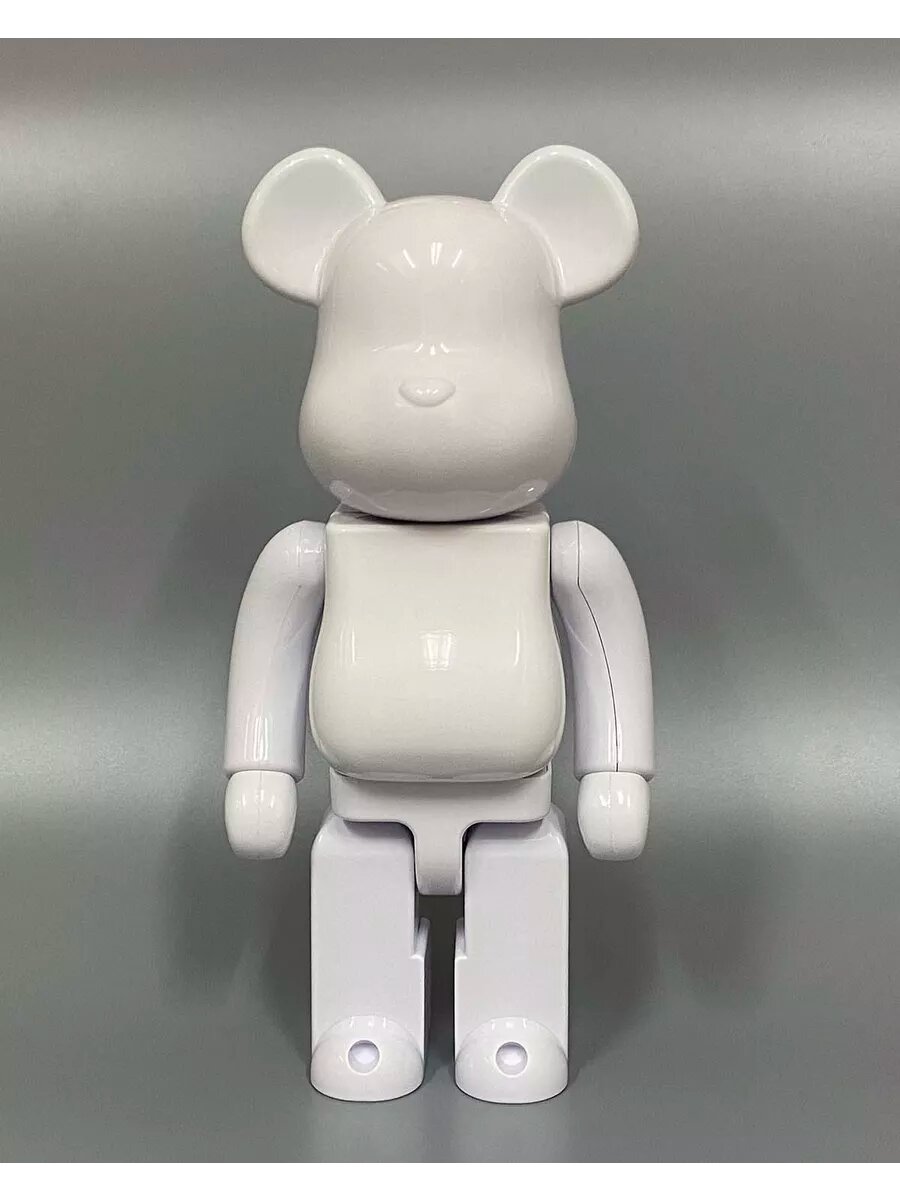 Bearbrick, статуэтка/фигурка, для интерьера, Белый, пластик, 28 см