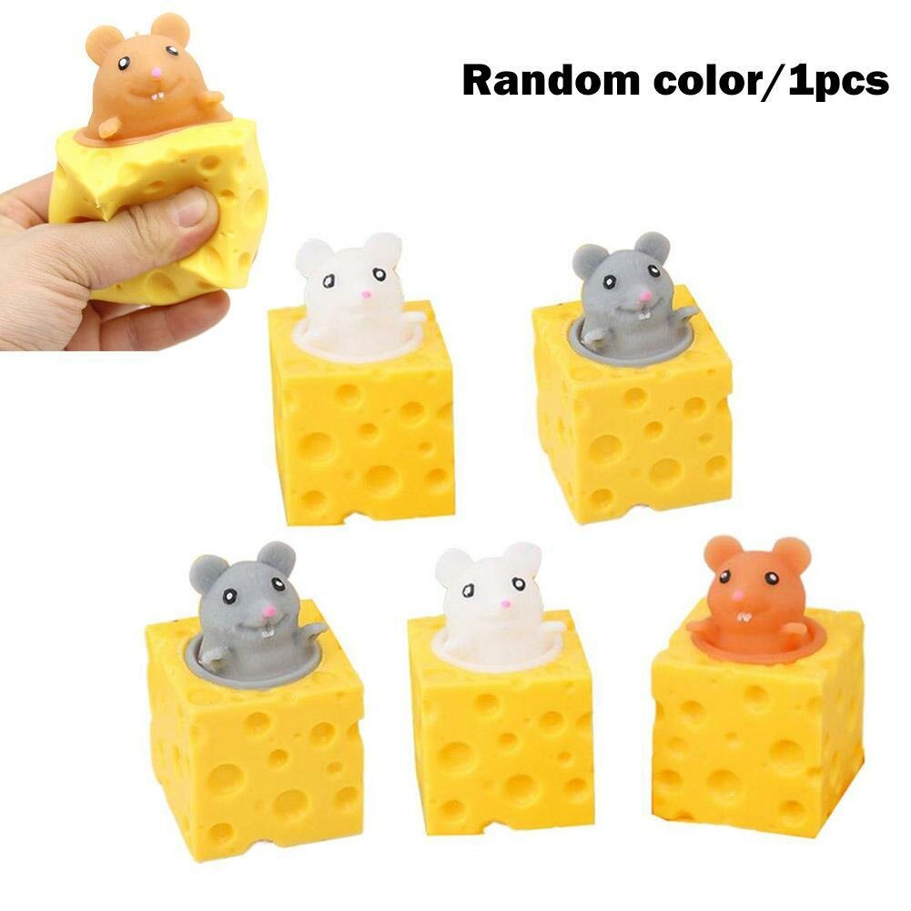 Антистрессовые игрушки, сырные мышиные вентиляционные игрушки