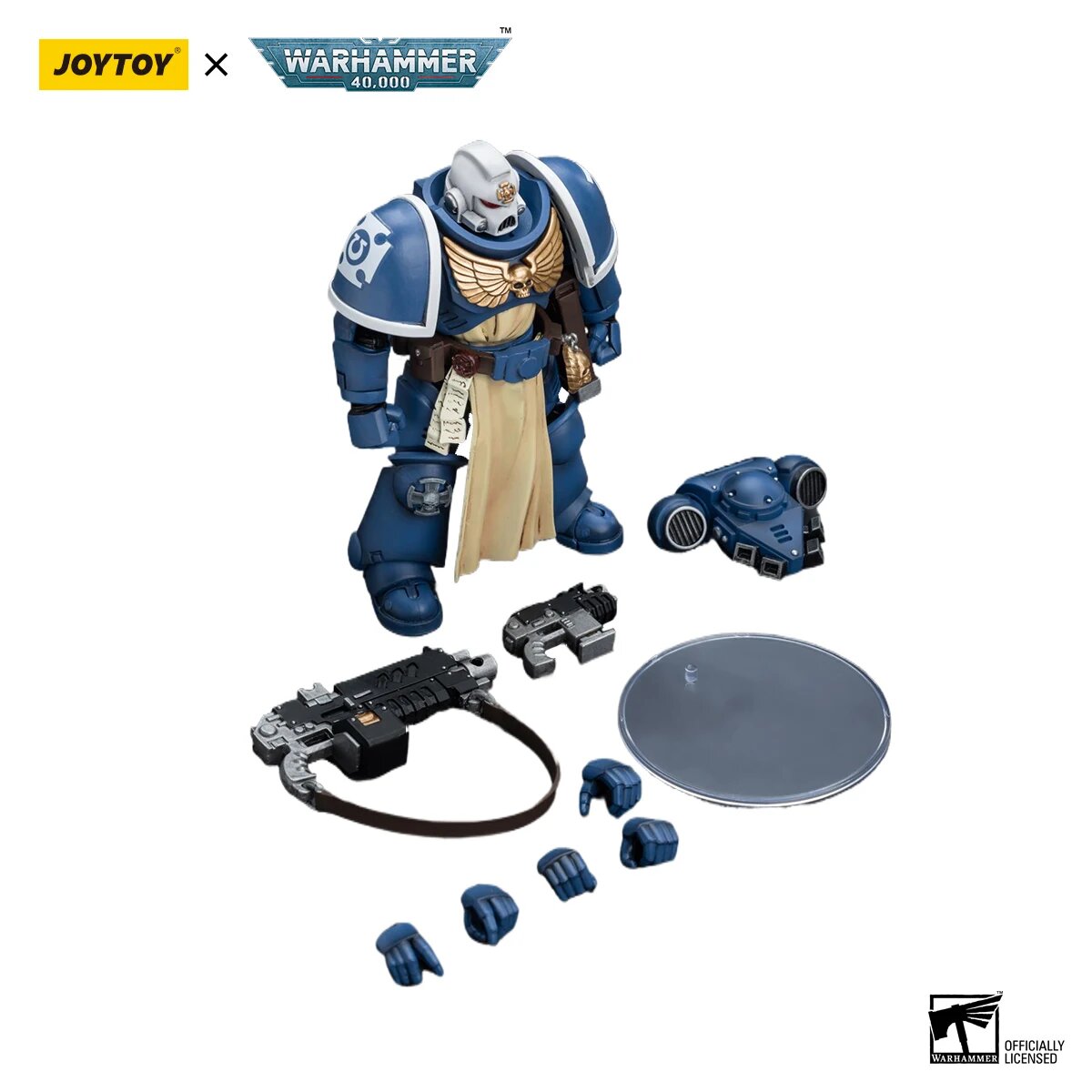 JOY TOY Warhammer 40K Ultramarines Sternguard Veteran с автоматическим болтом