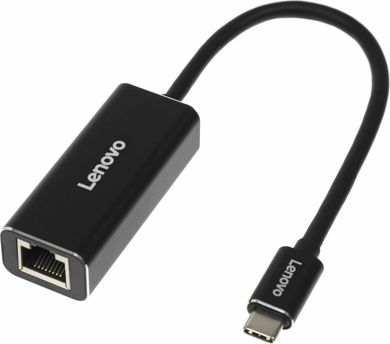 Адаптер LENOVO ThinkPad, черный, с USB-C на Ethernet (LX0804)