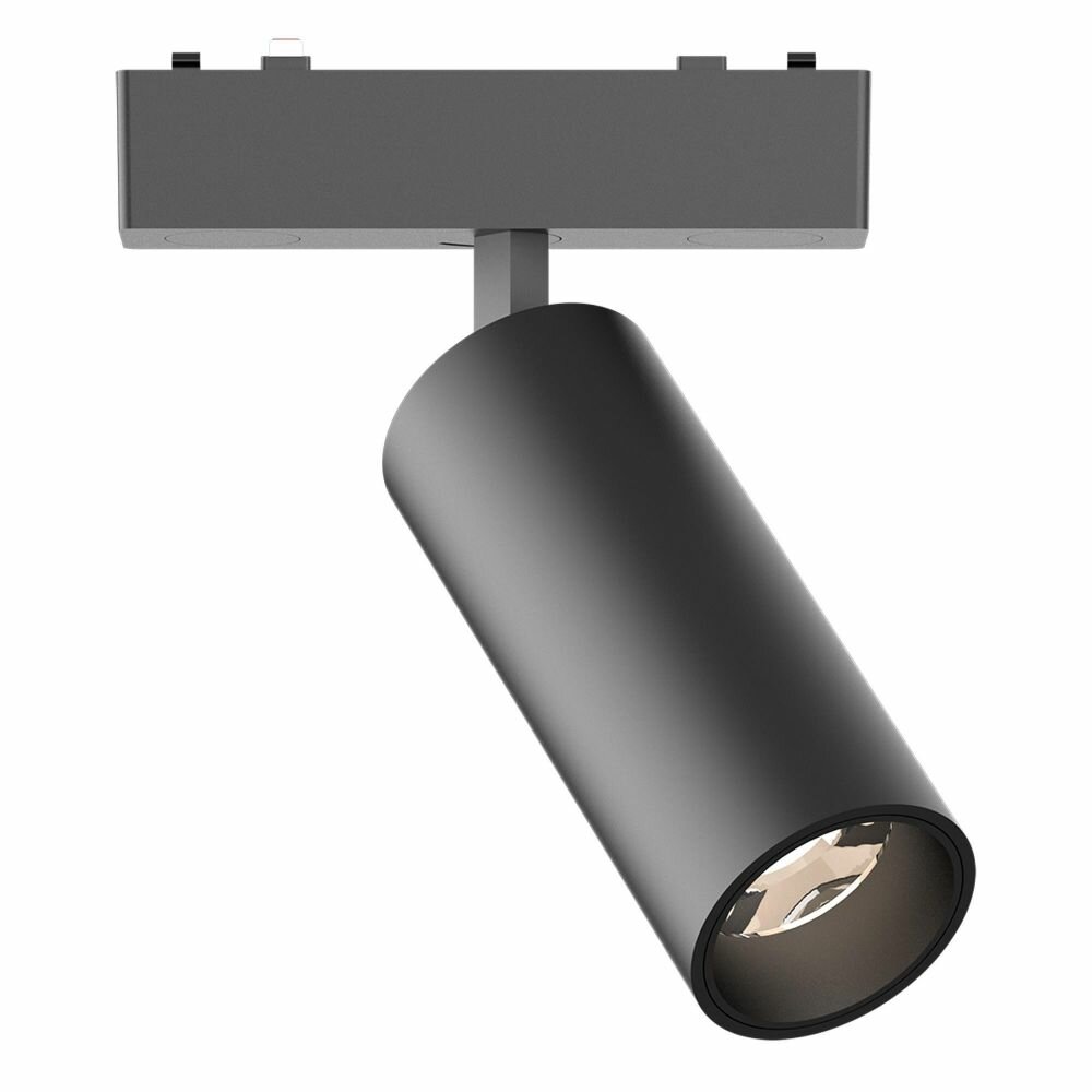 ST677.446.09 ST-Luce Магнитный трековый светильник Черный LED 1*9W 4000K 540Lm Ra>90 IP20 D44xH110 48V.