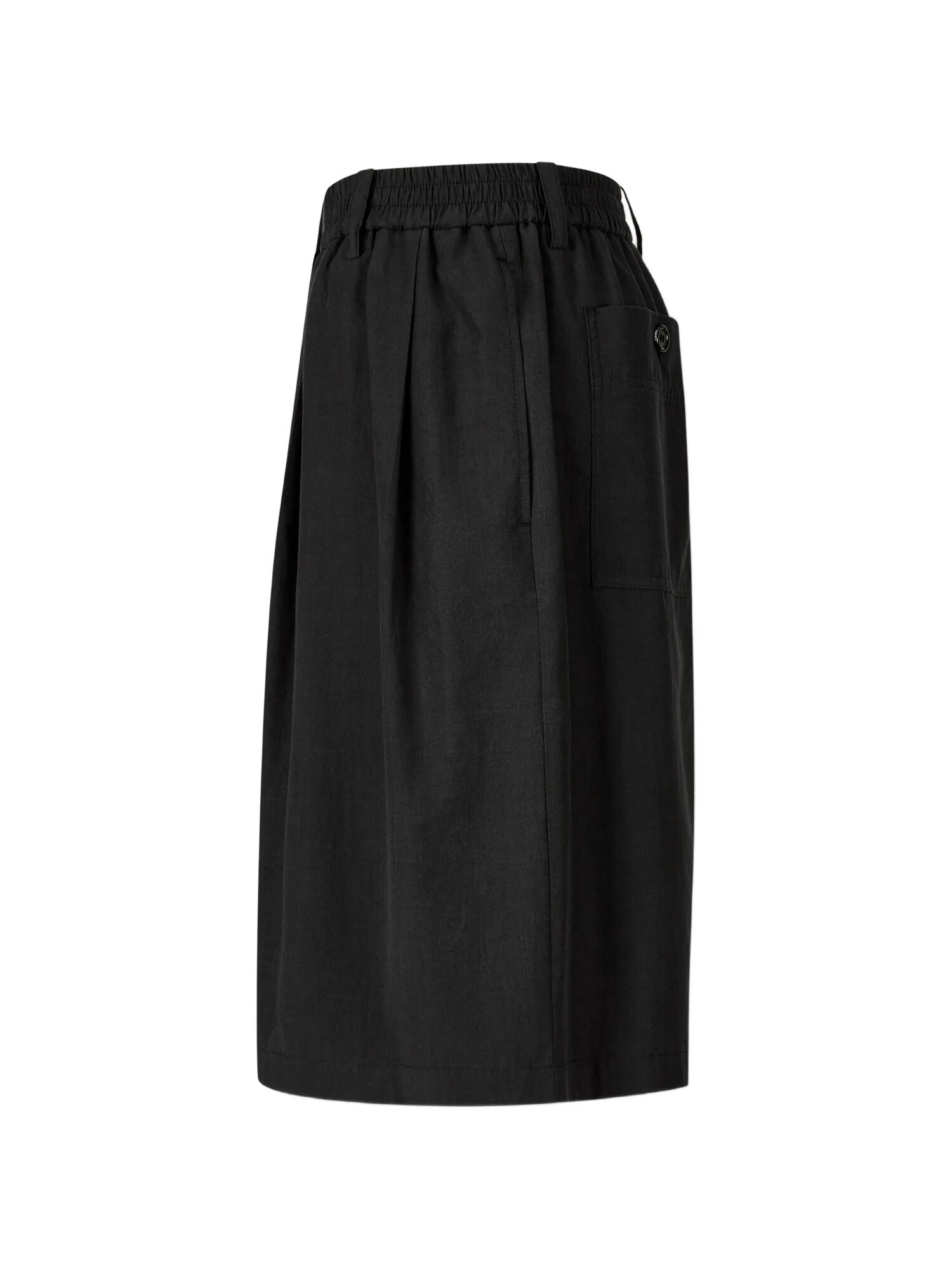 Шорты STUDIO TOMBOY Elastic-waist shorts, размер OneSize, black/black — фото 1