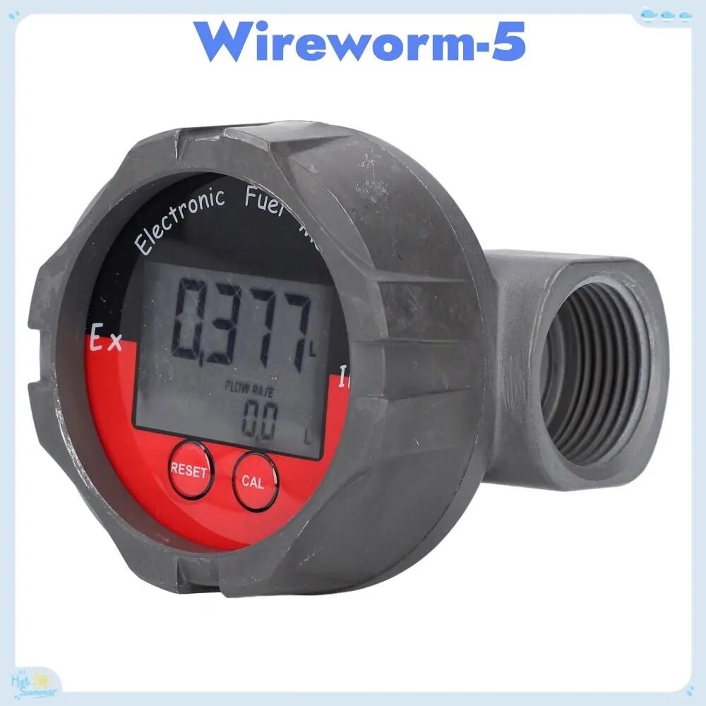 Wireworm-5 Электронный топливный расходомер цифровой турбинный измерительный аксессуар