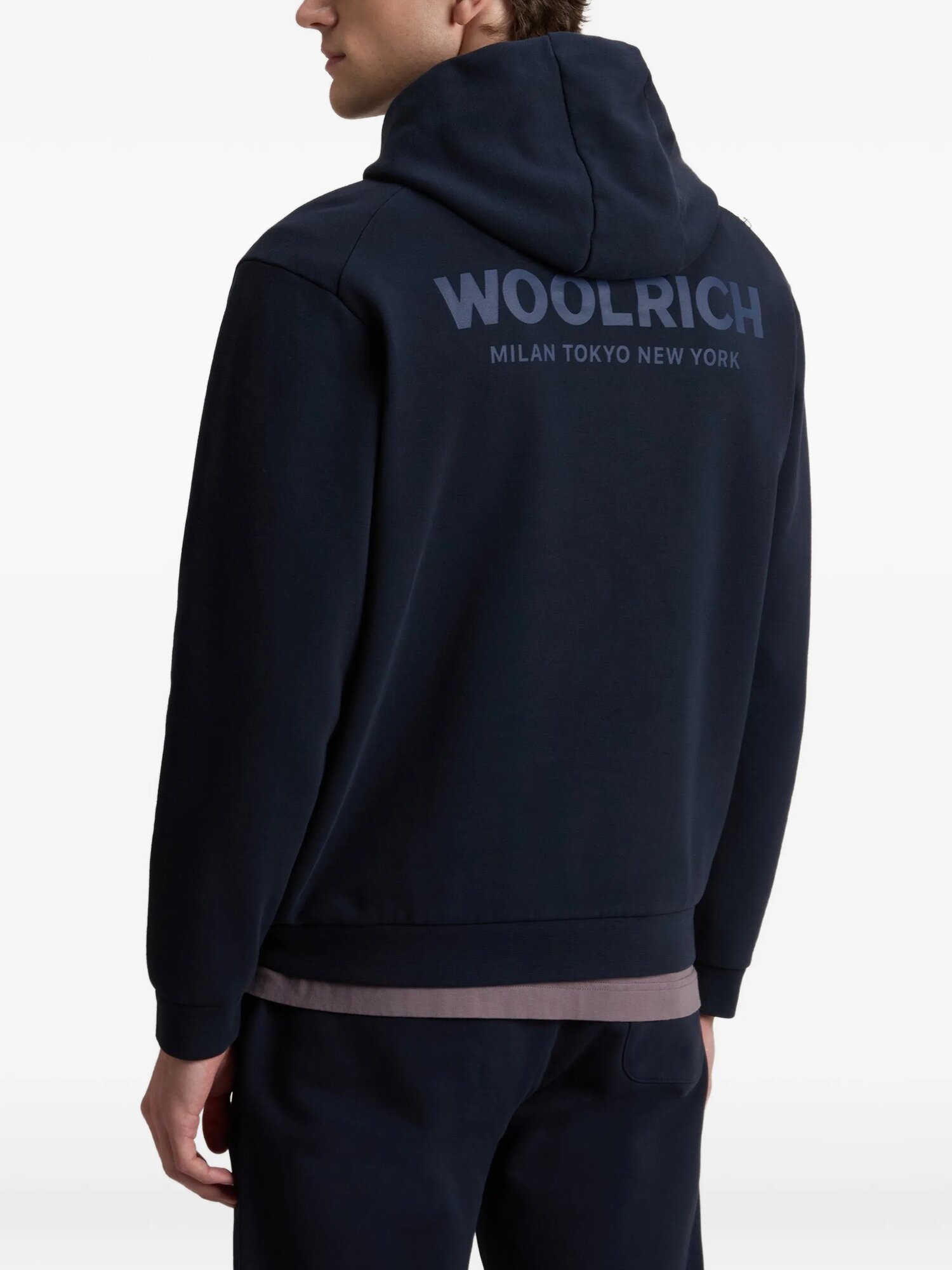 Худи Woolrich, размер M, , синий — фото 1