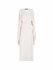 Платье FEDERICA BASSI Open-back dress, размер 40, коралловый/розовый
