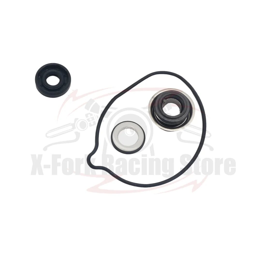 Комплект уплотнений водяного насоса, уплотнительное кольцо для HONDA VT700C Shadow 1984-1987 VT750C Shadow 1983 VT1100C Shadow 1990-1994 19226-ME9-000