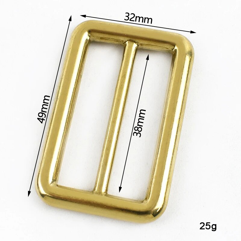 Пряжка слайдер Tri-Glide 38mm, 2шт