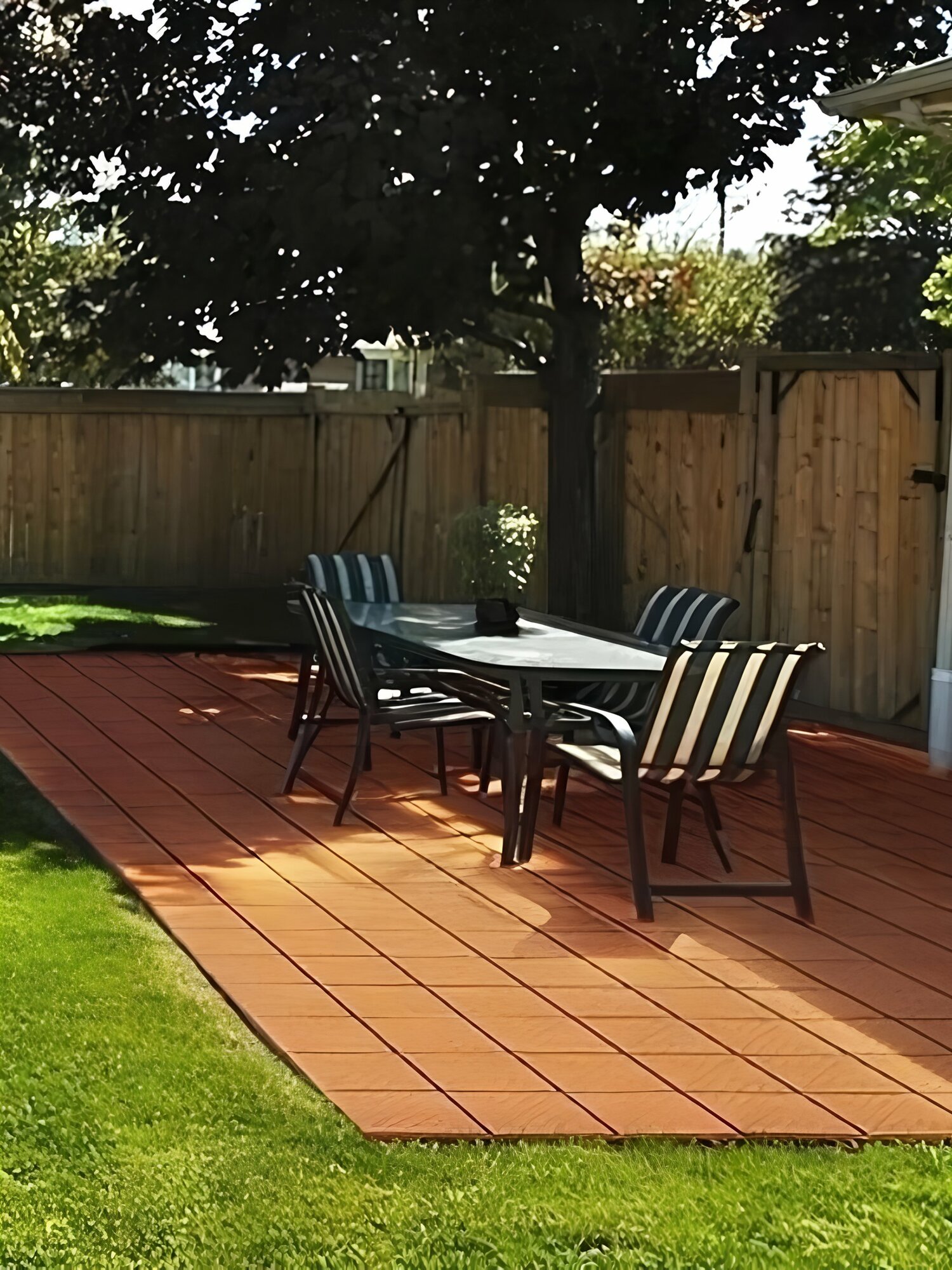 Модульное покрытие Мастер сад терракотовое, 11 шт, 30х30 см