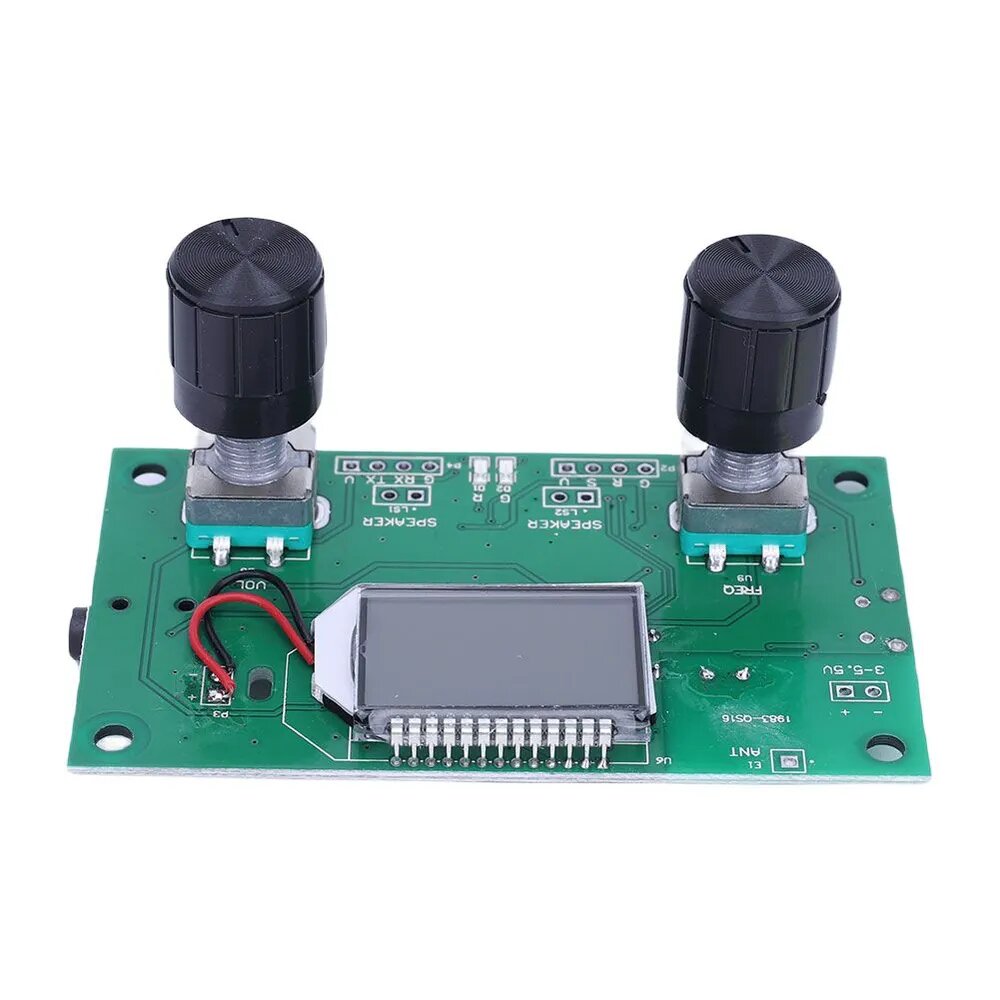 FM-модуль стереоприёмника с цифровой обработкой сигнала, ЖК-дисплеем и 30-уровневой регулировкой громкости