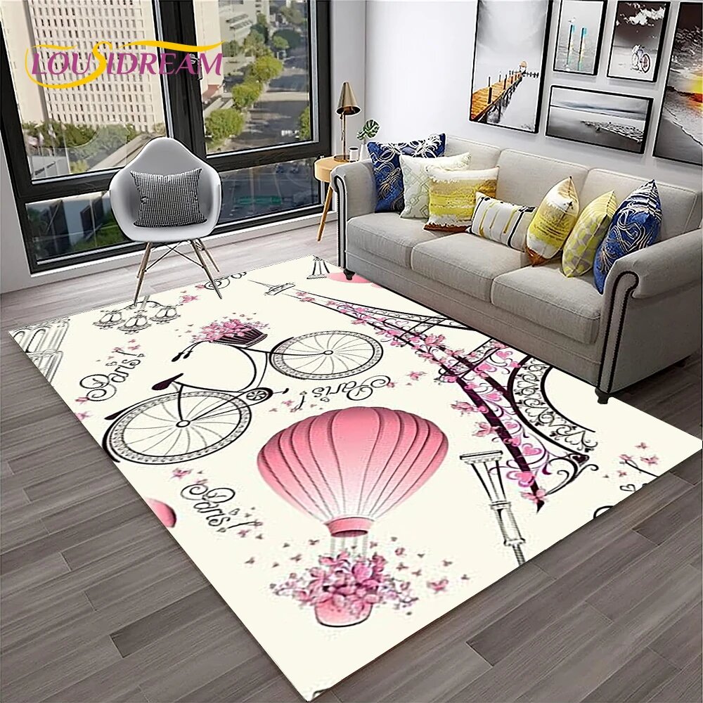 Ковёр LOUSIDREAM Франция, Париж, Эйфелева башня 60x90cm, 25
