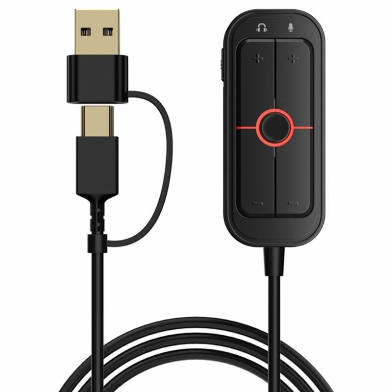 Внешняя USB-звуковая карта GS10 (1 шт.)