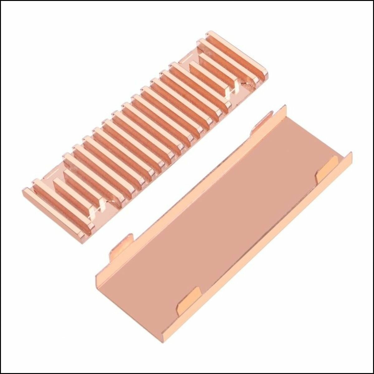 Пассивный радиатор M.2 из чистой меди, бестселлер для безинструментного монтажа