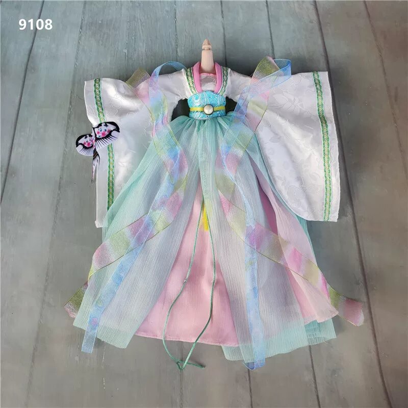 Костюм для куклы Loli OB24 Стиль 9108 - Аниме-костюм без куклы, мягкая ткань, 82 см