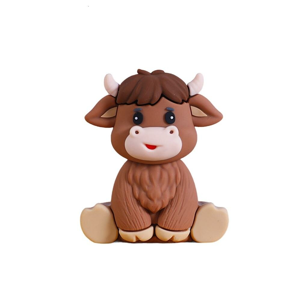 Фермерская серия: фигурки для тортов, Як темно-коричневый