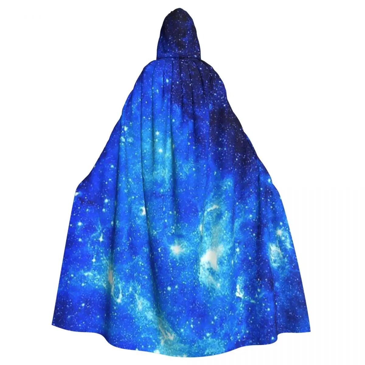 Плащ с капюшоном Galaxy, синий, взрослый