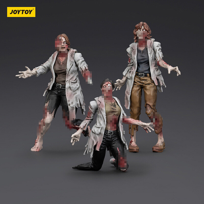 JOYTOY Dark Source зомби-солдат серии 1:25, подвижная фигурка, модель, игровая фигурка, игрушка-полицейский пожарный безопасности