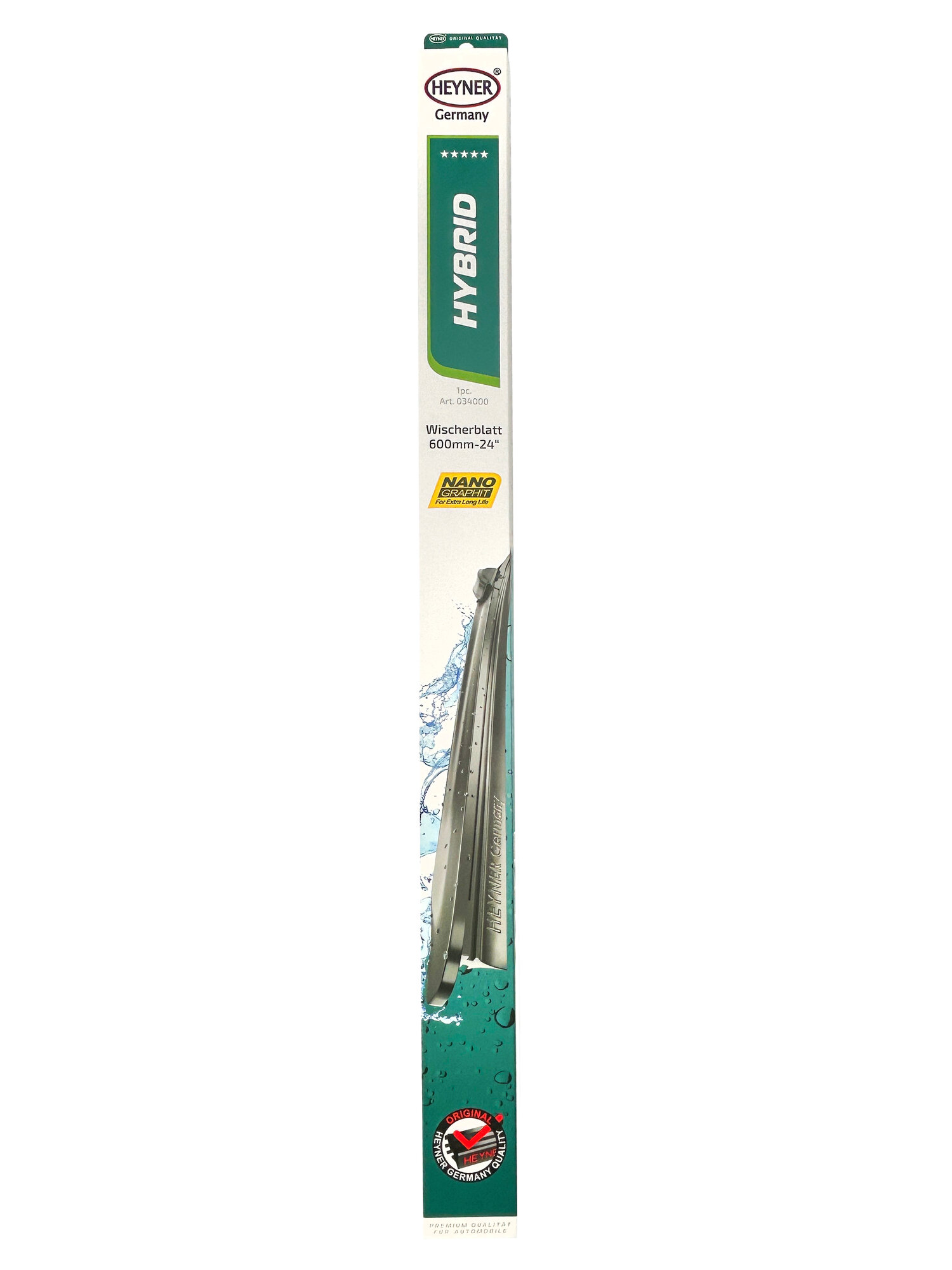 Щетка стеклоочистителя (гибрид) HYBRID 60см/24" - HEYNER арт. 034 000