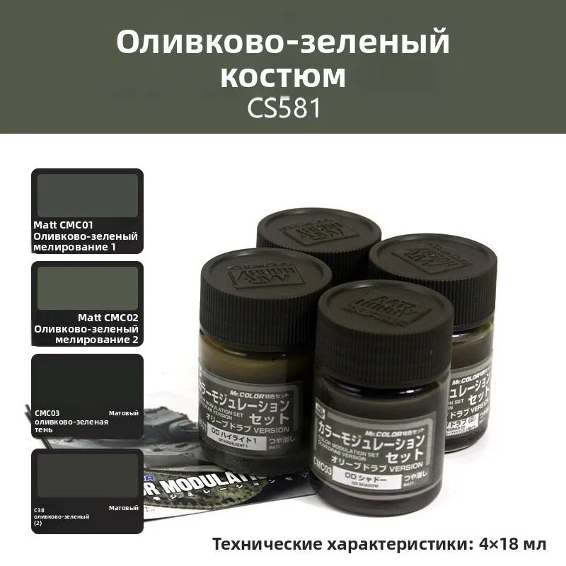 MR.HOBBY Краска акриловая/ 250 г.