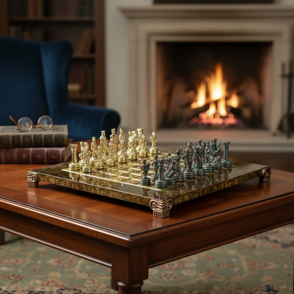 Подарочные шахматы Античный мир