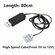 Кабель USB на LEGO 80см, 5V-12V
